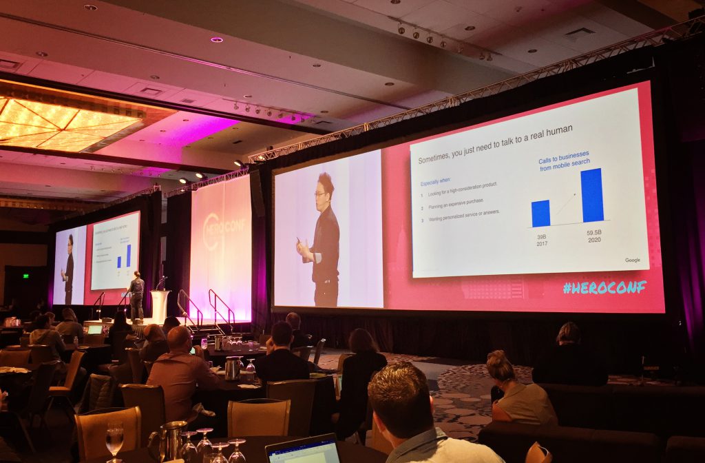 Three Things We Learned at HERO CONF 2018 | CallTrackingMetrics Blog