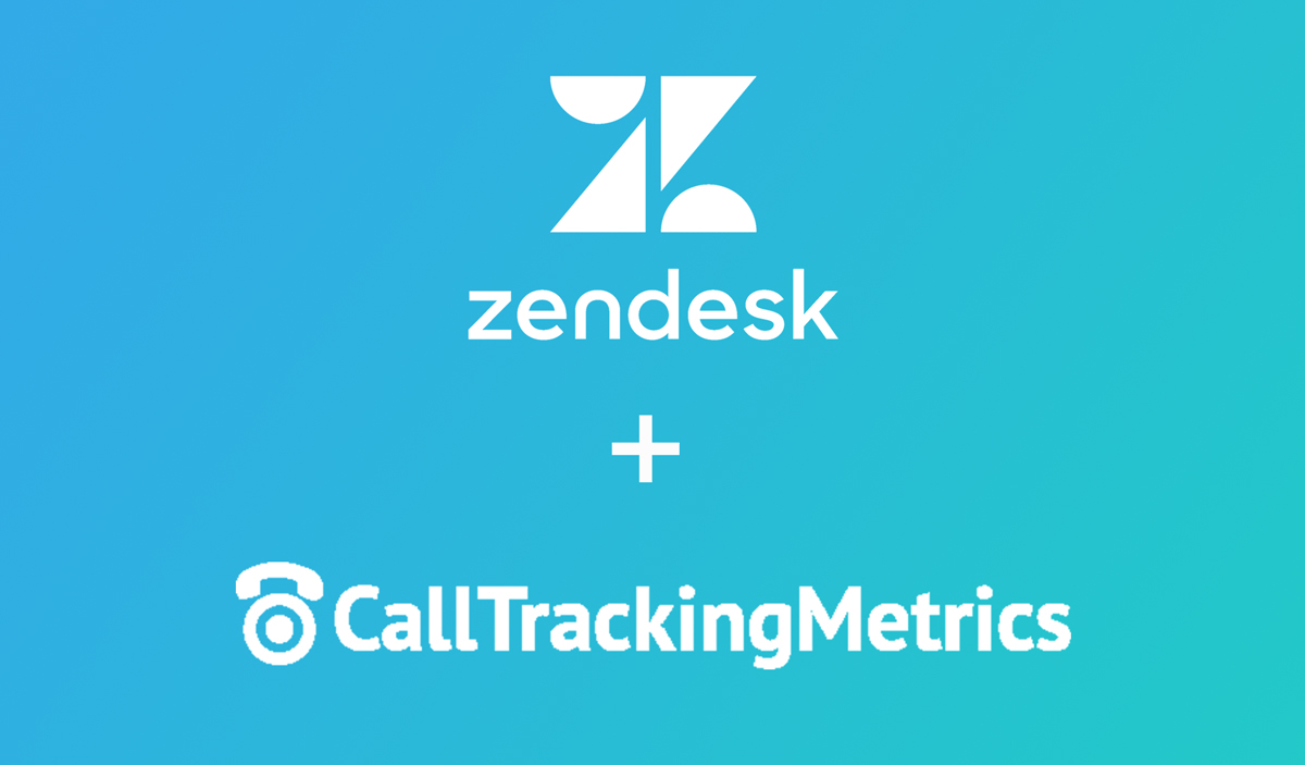 Announcing Our Integration with Zendesk | CallTrackingMetrics Blog